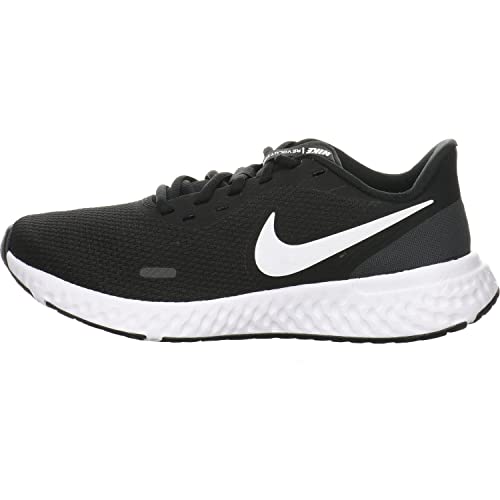 Nike women's Revolution 5 Running Shoe, Black/White-Anthracite, 7.5 Regular US