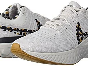 Nike Women's React Infinity 2 Running Shoe, Platinum Tint/Black/Wheat 001, 7