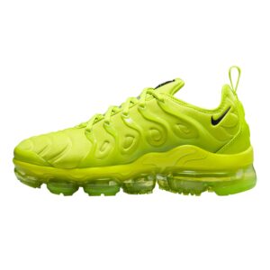 nike mens air vapormax plus, atomic green/black, 8.5