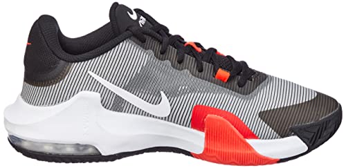 Nike Men's Air Max Impact 4 Black/White-Bright Crimson (DM1124 002) - 9.5