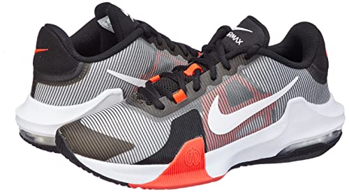 Nike Men's Air Max Impact 4 Black/White-Bright Crimson (DM1124 002) - 9.5