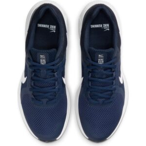 NIKE Men's RUN SWIFT 2 Shoe, Midnight Navy White Obsidian, 8.5