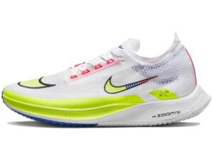 nike men's zoomx streakfly racing shoes (white/black-volt-racer blue, us_footwear_size_system, adult, men, numeric, medium, numeric_9_point_5) 9.5