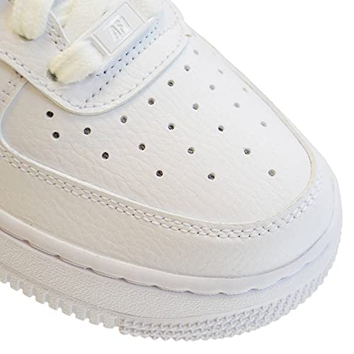 Nike Women's Air Force 1 Low Shoes, White/Worn Blue-white-white, 9