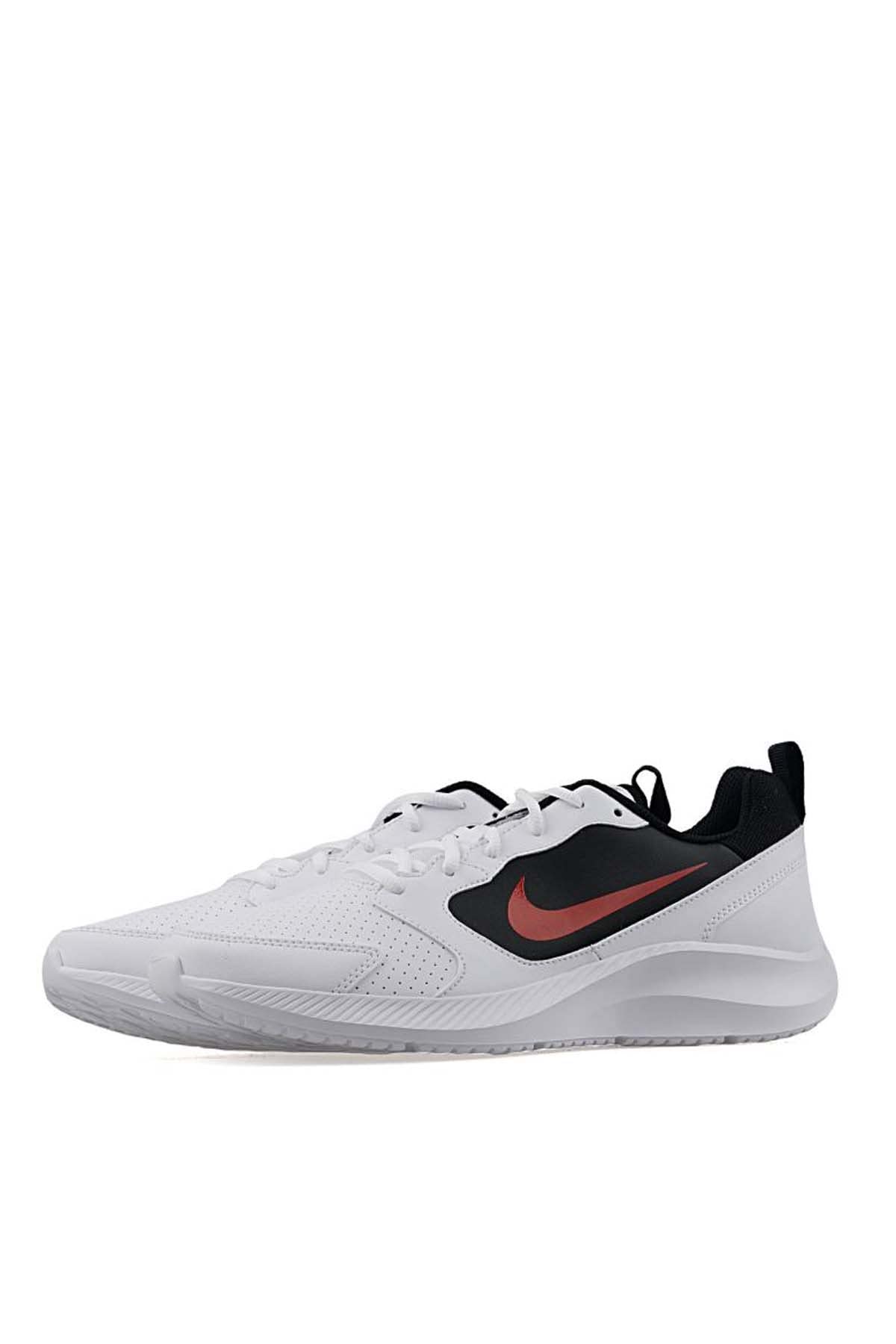 Nike men's Todos Running Shoe, White/Univ red-black, 10 Regular US