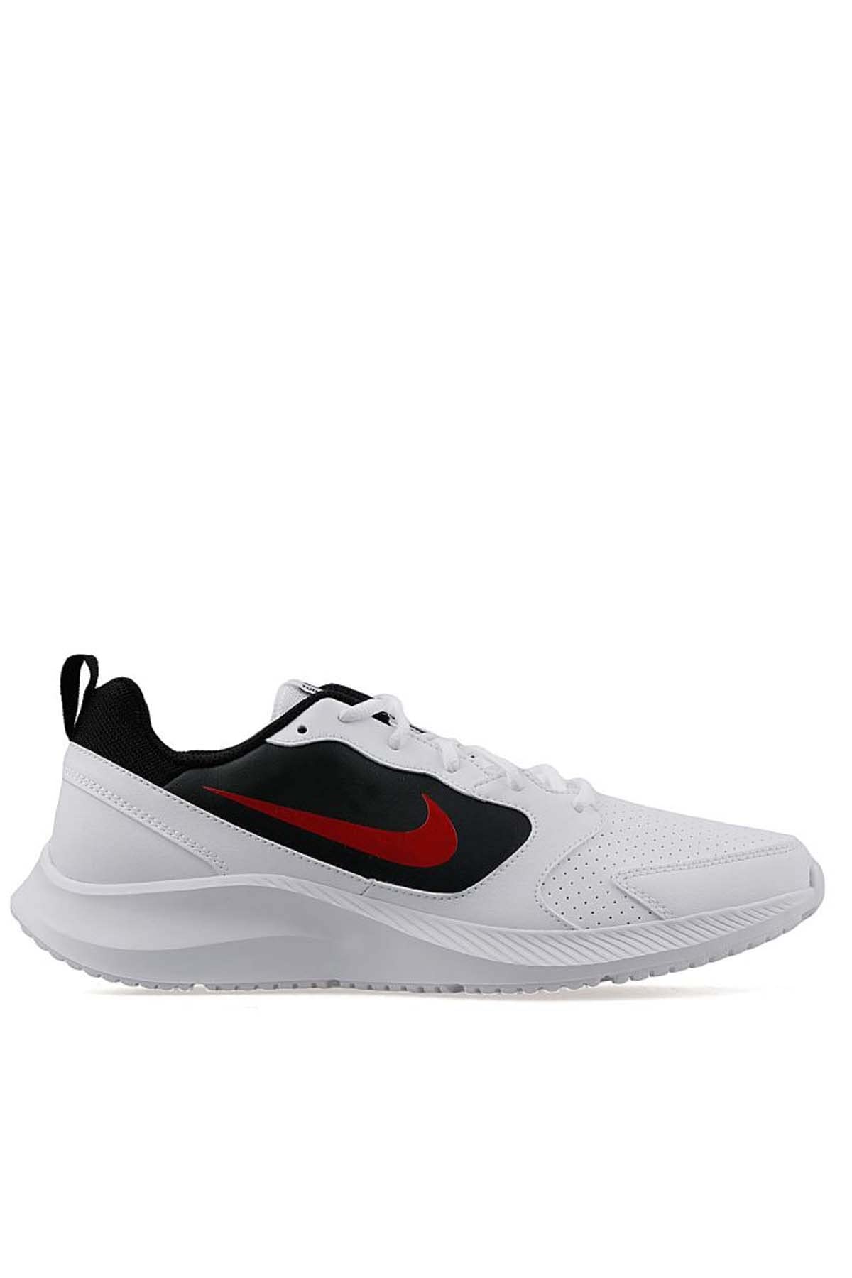 Nike men's Todos Running Shoe, White/Univ red-black, 10 Regular US