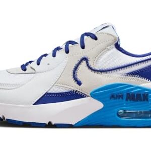 Nike Men's Air Max Sneaker, White Deep Royal Blue Photo Bl, 10