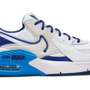 Nike Men's Air Max Sneaker, White Deep Royal Blue Photo Bl, 10