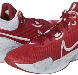 Nike Elevate 3 Men's Basketball Shoes (Team Red/University Red/Wolf Grey, us_Footwear_Size_System, Adult, Men, Numeric, Medium, Numeric_9_Point_5)