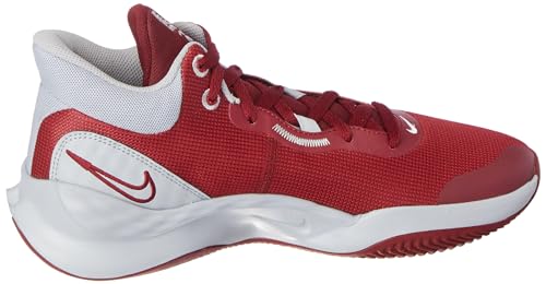 Nike Elevate 3 Men's Basketball Shoes (Team Red/University Red/Wolf Grey, us_Footwear_Size_System, Adult, Men, Numeric, Medium, Numeric_9_Point_5)