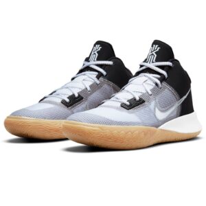 Nike mens Kyrie Flytrap IV Shoes, Black/Metallic Cool Grey-white, 11.5