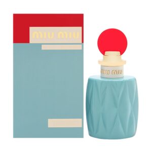 miu miu eau de parfum spray for women, 3.4 ounce