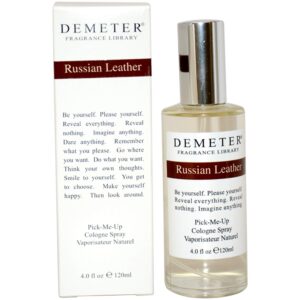 demeter cologne spray for women, russian leather, 4 ounce