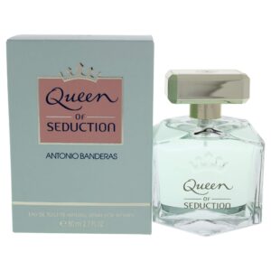 antonio banderas eau de toilette spray for women, queen of seduction, 2.7 oz