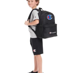 Champion unisex child Youth Backpacks, Black Traditional, One Size US