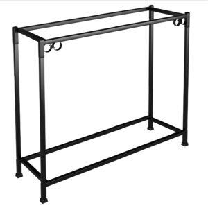 titaneze 30 gallon double aquarium stand (2 stands in 1), fish tank stand, bird cage stand, 38.5" w x 29" h x 13" d