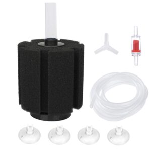 alegi aquarium bio sponge filter kit for for 40-80 gallon breeding fry betta shrimp fish tank