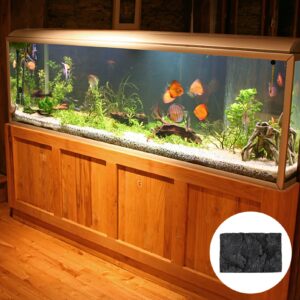 POPETPOP Aquarium Background Board - Reptile Cork Terrarium Background, Fish Tank Background Board Habitat Decor