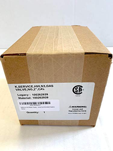 AO Smith Gas Control Valve 100262939 for A.O. Smith Genuine Original Equipment Manufacturer (OEM) Part 2" Cavity Natural Thermostat