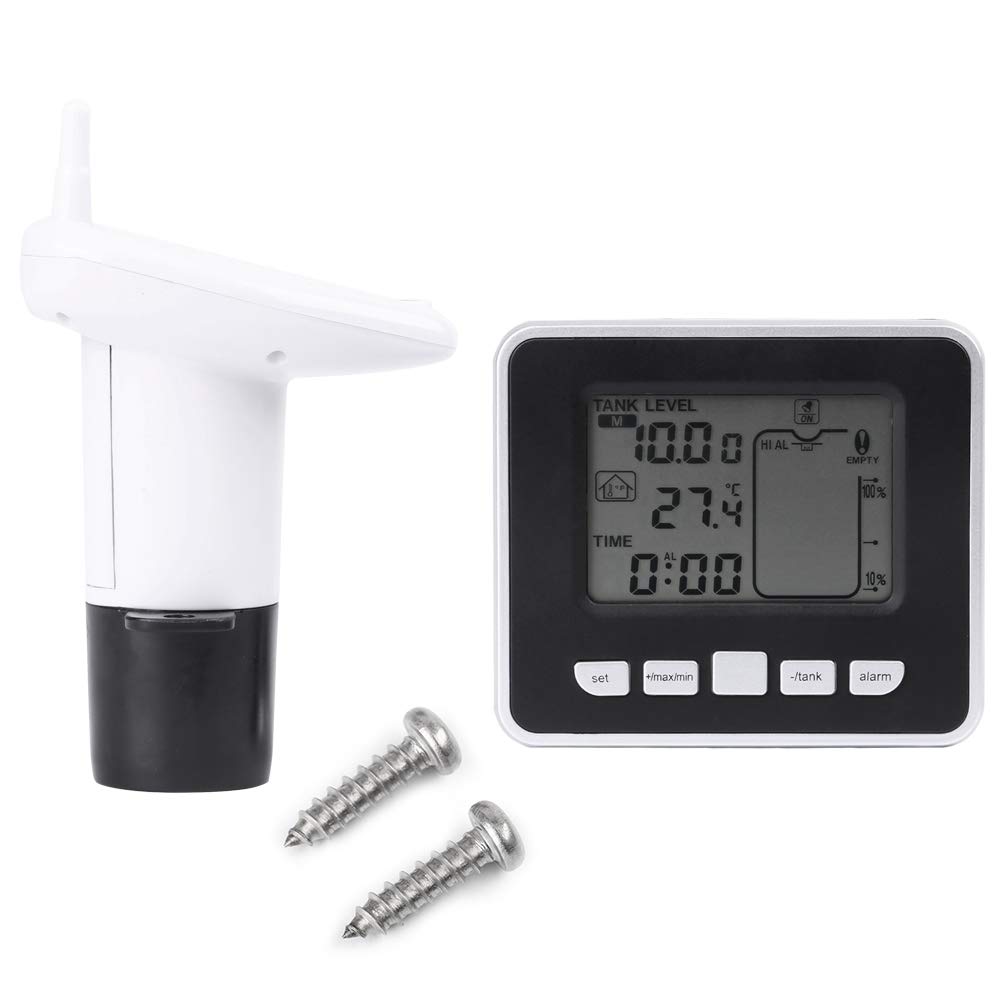 Ultrasonic Liquid Depth Level Meter Water Level Temperature Sensor