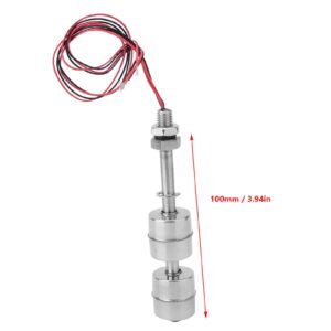 MUNEFE Water s Sensor, Vertical Float Switch, s Float Sensor Switchs for Appliance Water s Control(Float 100mm)