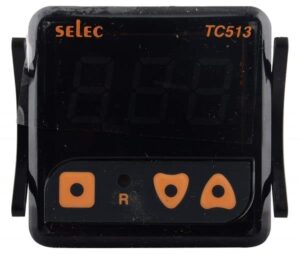 temperature controller (sensor ranges: j/k/t/r&s/ pt100) for jacketed pans, heater batteries, hot water storage calorifiers, unit heaters, tracer lines, acid baths | model: selec tc 513ax