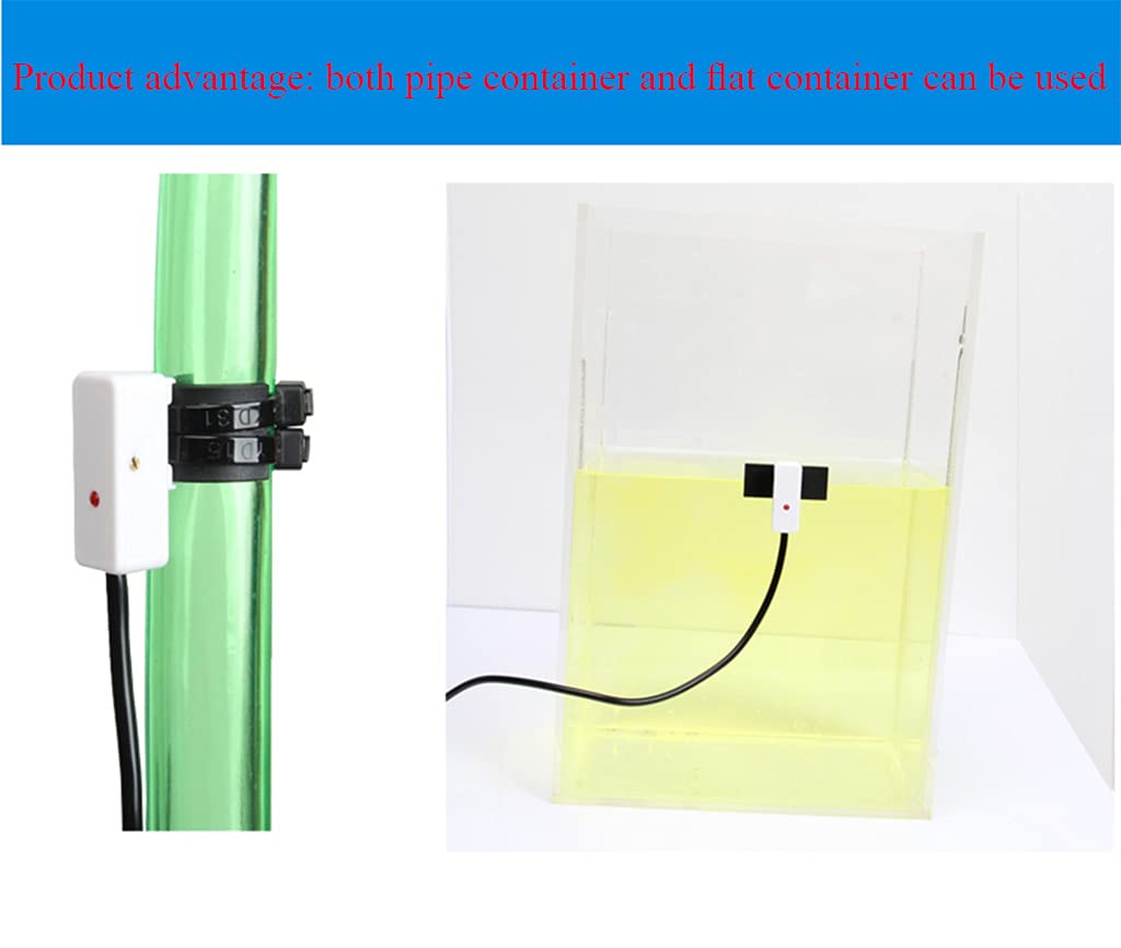 Taidacent Non Contact Water Level Sensor Flow Sensor Float Switch Water Level Switch High and Low Level Output