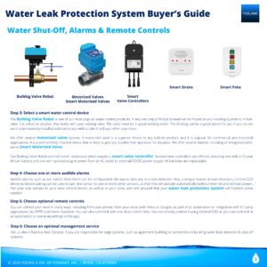 YoLink Water Leak Detection Starter Kit, w/SpeakerHub Audio/Talking Hub & Water Leak Sensors, LoRa Up to 1/4 Mile Open-Air Range, SMS/Text, Email & Push Notifications, w/Alexa, IFTTT, Home Assistant