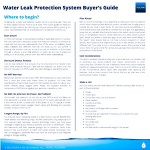 YoLink Water Leak Detection Starter Kit, w/SpeakerHub Audio/Talking Hub & Water Leak Sensors, LoRa Up to 1/4 Mile Open-Air Range, SMS/Text, Email & Push Notifications, w/Alexa, IFTTT, Home Assistant