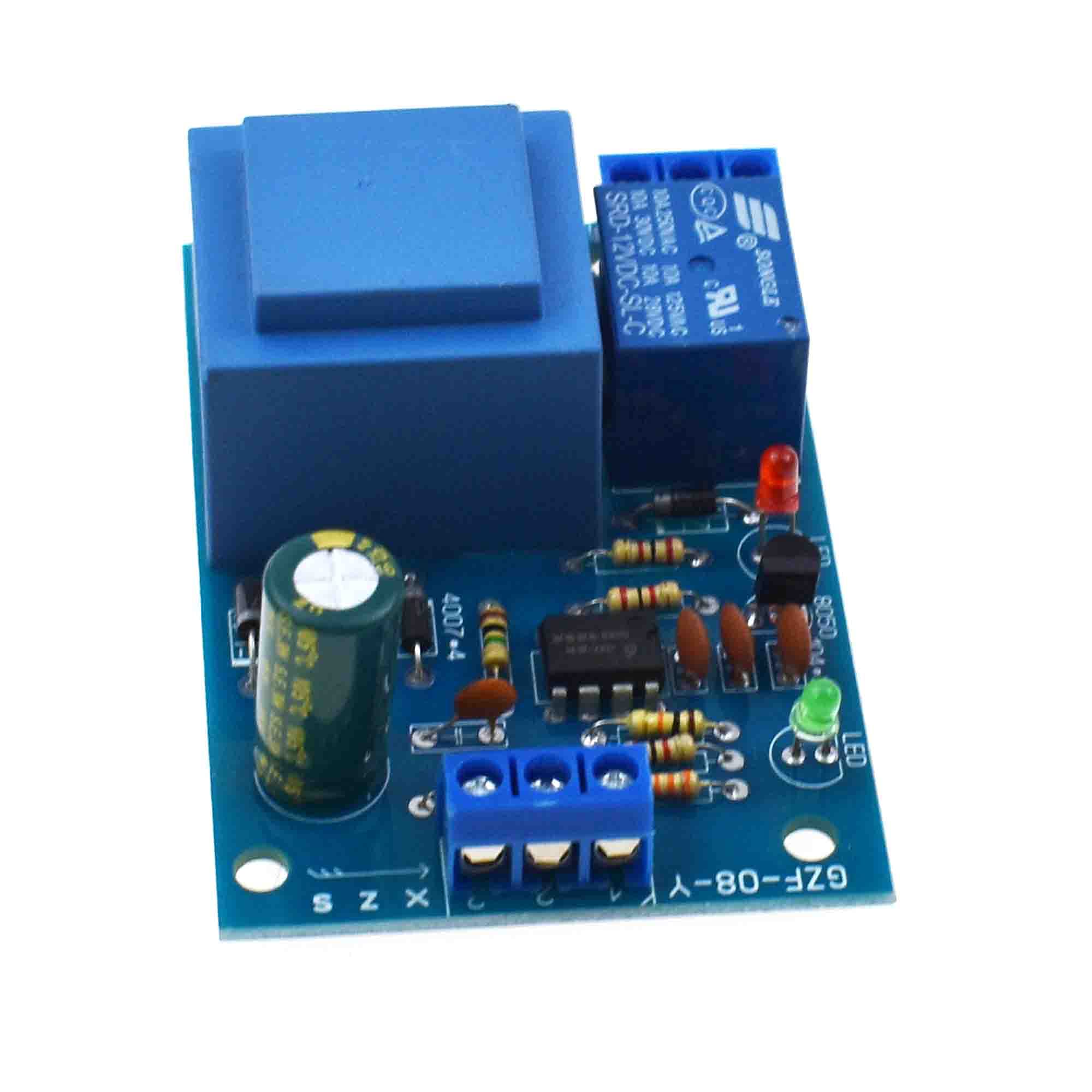 Professional Water Level Detection Sensor Module AC 220V 10A Automatic Drainage Liquid Level Controller Switch