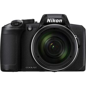 nikon coolpix b600 16mp compact digital point & shoot camera, 60x optical zoom, black - refurbished by nikon u.s.a.