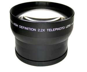 2.2x high grade super telephoto lens compatible with nikon coolpix b600 (includes lens adapter)