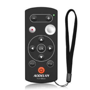 camera remote wireless shutter release for nikon coolpix b600, a1000, p1000, z50, replace nikon ml-l7