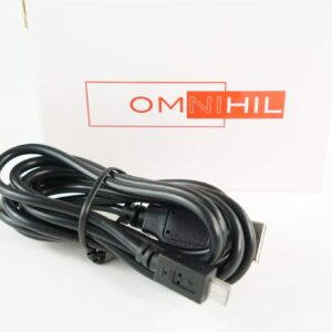 OMNIHIL 5 Feet Long High Speed USB 2.0 Cable Compatible with MSRX6 / USB Magstripe Credit Card Reader Writer