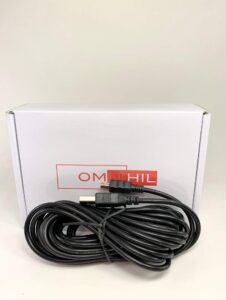 omnihil 15 feet long high speed usb 2.0 cable compatible with msrx6 / usb magstripe credit card reader writer