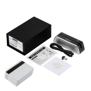 MSR X6 Bluetooth VIP Card Swiper Reader Writer Encoder Hico 3 Tracks USB and Bluetooth