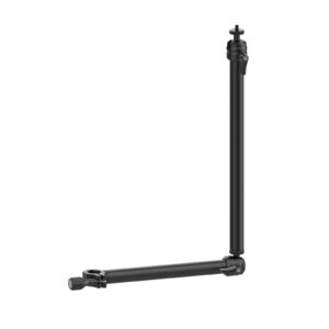 jusmo ls04 flexible arm, detachable 2-section magic arm for small cameras, lights and more