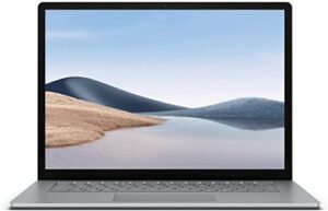 microsoft surface laptop 4 15" touchscreen, amd ryzen 7 4980u, amd radeon rx vega 11, 8gb ddr4 ram, 256gb ssd storage, windows 10 home, platinum (renewed)