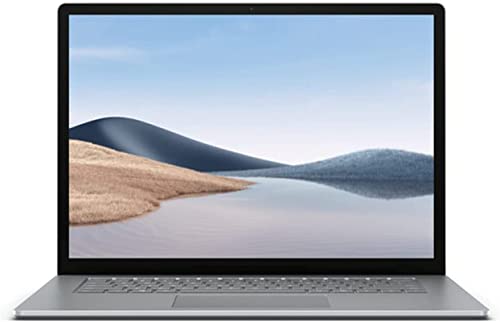 Microsoft Surface Laptop 4 15" Touchscreen, AMD Ryzen 7 4980U, AMD Radeon RX Vega 11, 8GB DDR4 RAM, 256GB SSD Storage, Windows 10 Home, Platinum (Renewed)