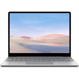 microsoft surface laptop go 12.4" touch 16gb 256gb ssd core i5-1035g1 1.0ghz win10p, platinum (rene