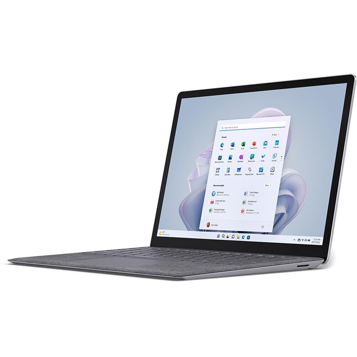 Microsoft Surface Laptop 5 13.5" Touchscreen Notebook - 2256 x 1504 - Intel Core i7 12th Gen i7-1265U - Intel Evo Platform - 16 GB Total RAM - 512 GB SSD - Platinum