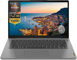 lenovo 2023 latest 14" fhd ideapad 3 laptop, amd ryzen 7 5700u (8-core, up to 4.3 ghz), 20gb ram, 1tb ssd, amd radeon graphics, business, wi-fi 6, fingerprint, backlit keyboard, windows 11 home