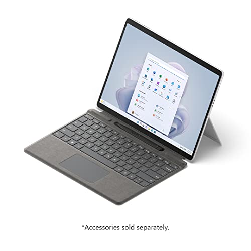 Microsoft Surface Pro 9 (2022), 13" 2-in-1 Tablet & Laptop, Thin & Lightweight, Intel 12th Gen i7 Fast Processor for Multi-Tasking, 16GB Ram, 1TB Storage with Windows 11, Platinum Microsoft Copilot