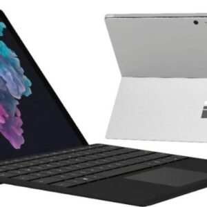 Microsoft - Surface Pro with Black Keyboard – 12.3” 2736 x 1824 Touchscreen – Intel Core m3-7Y30 – 4GB Memory – 128GB SSD - Platinum - Windows 10 Home - 1 Year Extended Seller Warranty