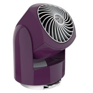 vornado flippi v6 personal air circulator fan, plum, small