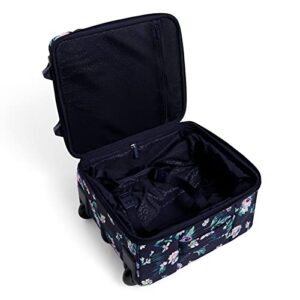 Vera Bradley Women's Softside Underseat Rolling Work Bag, Navy Garden, One Size