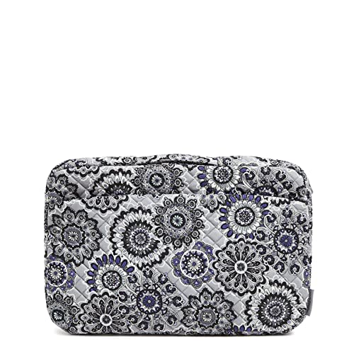 Vera Bradley Women's Cotton Laptop Organizer, Tranquil Medallion - Recycled Cotton, One Size