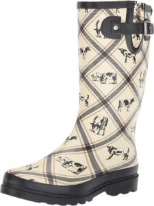 western chief printed tall rain boot country cows 10 m