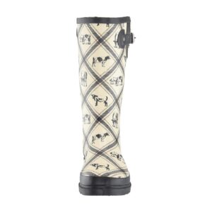 Western Chief Printed Tall Rain Boot Country Cows 10 M