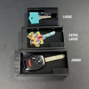 Lucky Line Extra Large Magnetic Key hider Case Key Holder for Large Keys (9121)